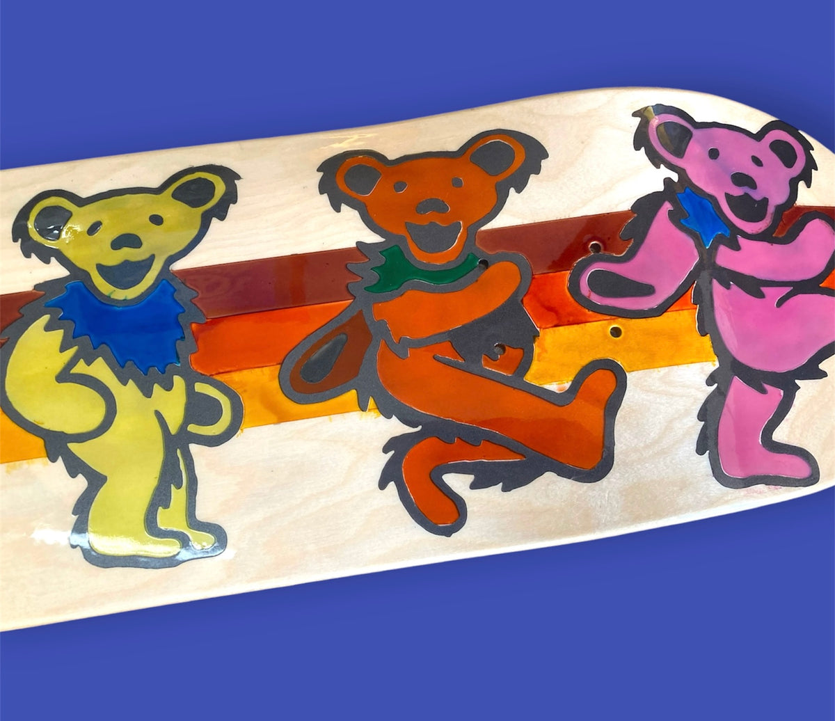 Custom Skateboard Deck | Dancing Bears 2024 – Soulshine Maine